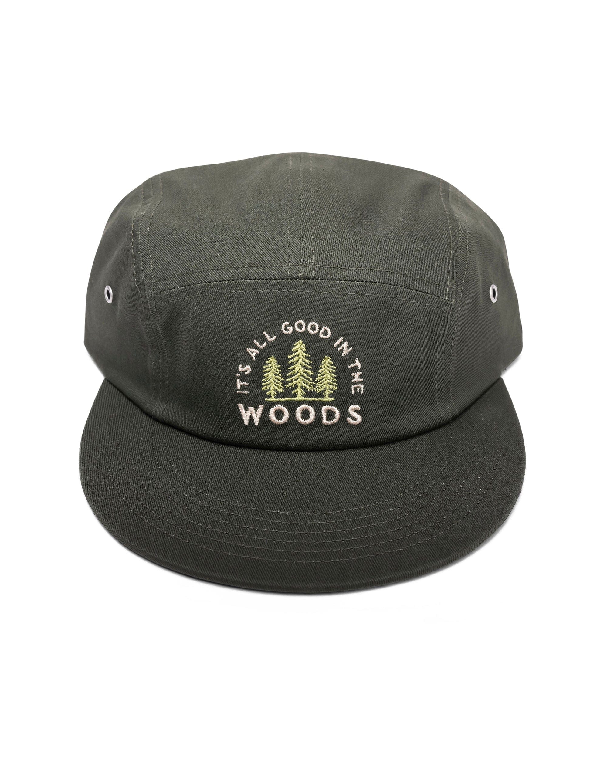 Good in the Woods Camper Hat Olive | Keep Nature Wild