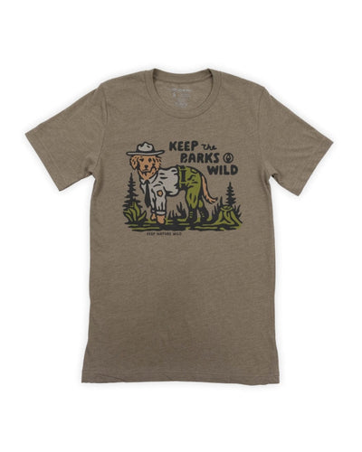 Outdoor Graphic Tees Keep Nature Wild