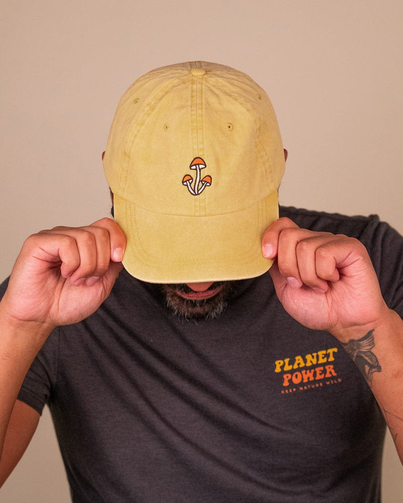 Shroom Dad Hat Mustard | Keep Nature Wild