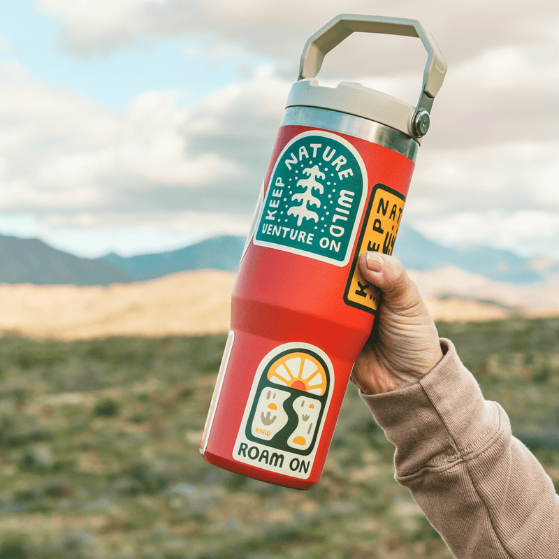 Peel. Stick. Adventure. Repeat.
