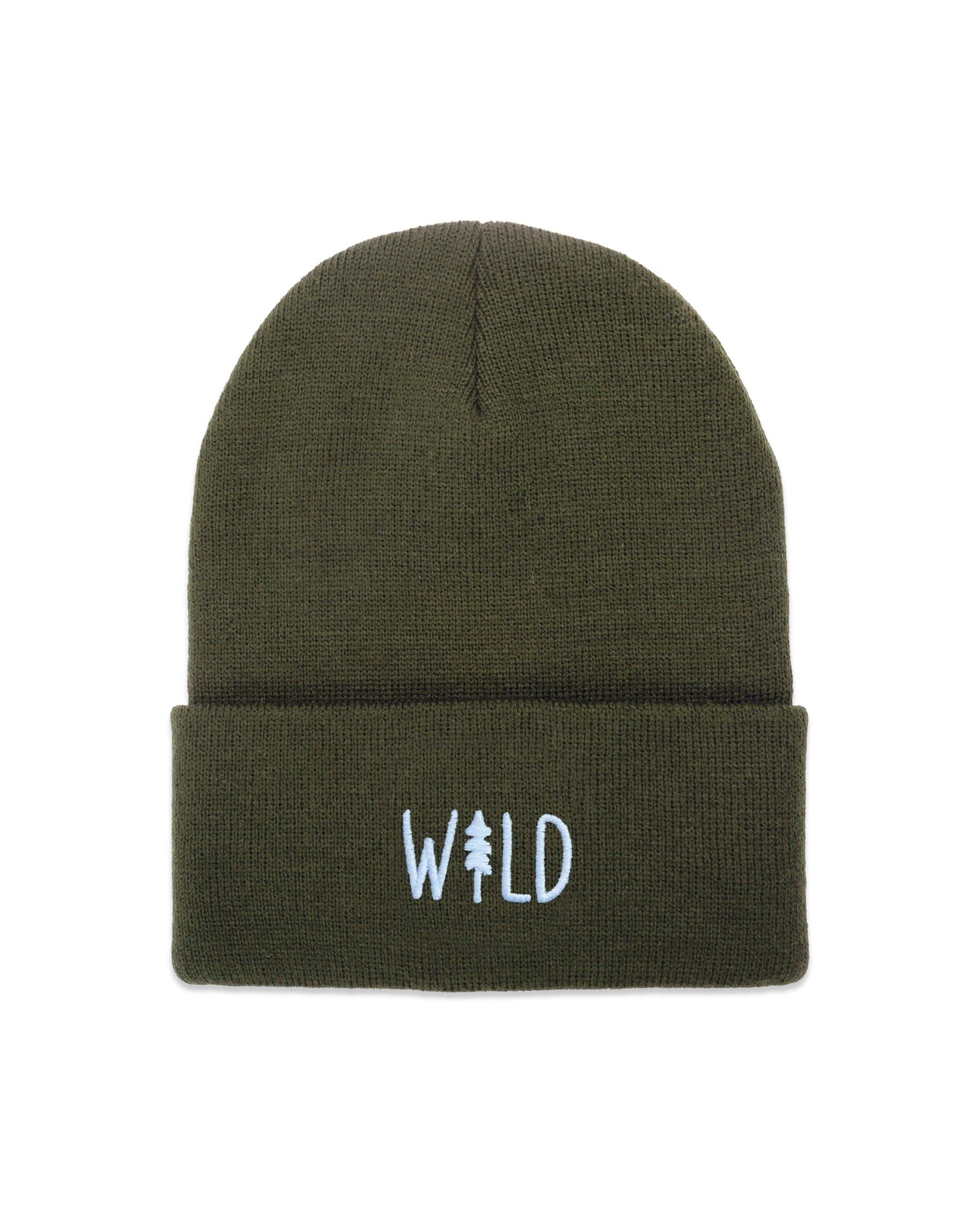 Wild Pine Olive Beanie | Keep Nature Wild