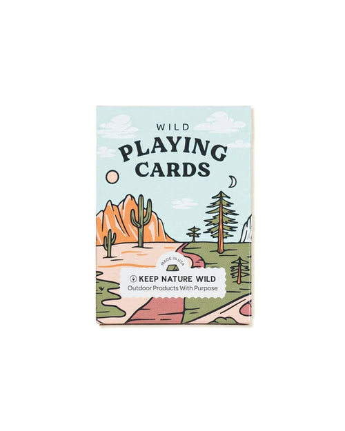 Sustainable Forest Paper National Park Playing Cards | Keep Nature Wild