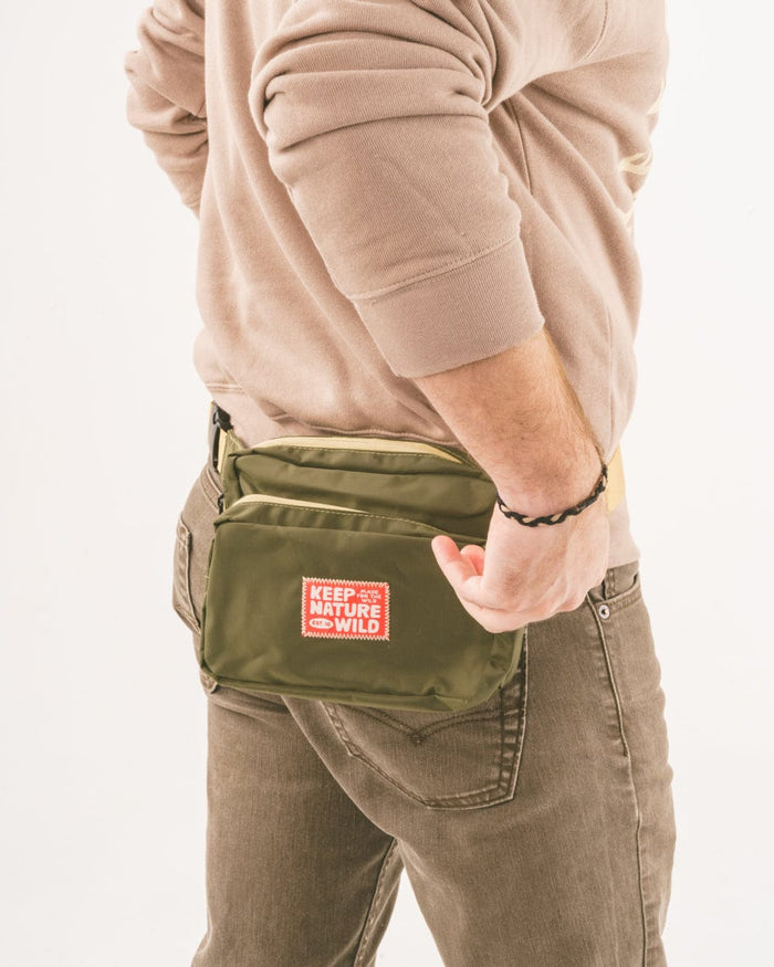 Olive/Khaki Adventure Fanny Pack | Keep Nature Wild