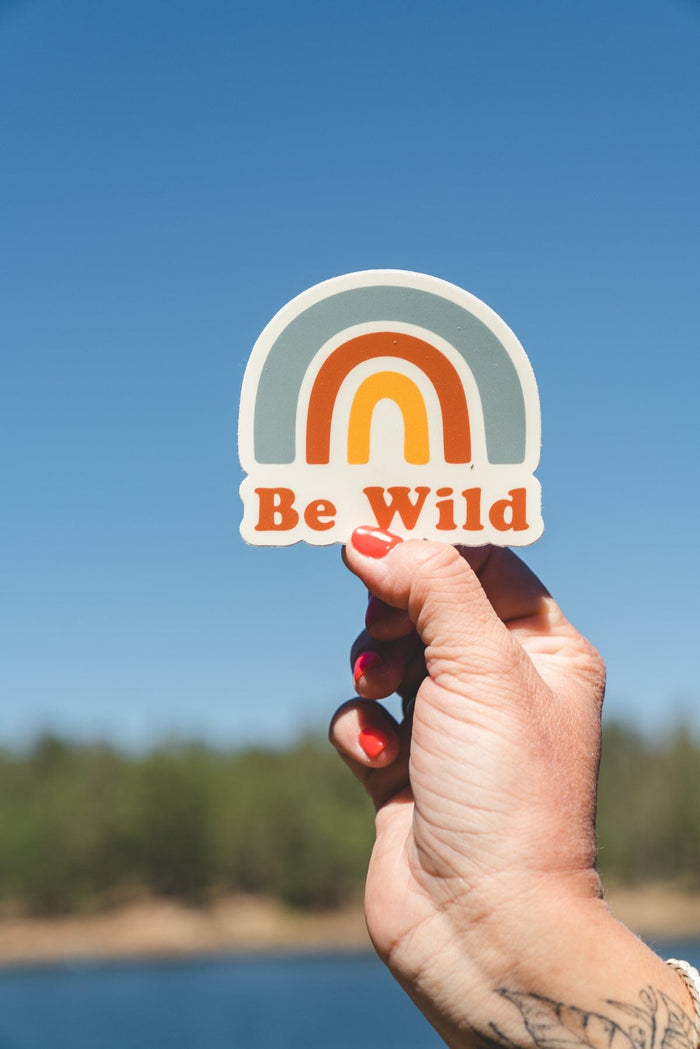 Be Wild Outdoor Sticker | Keep Nature Wild