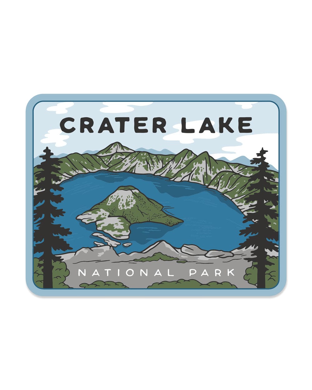 Crater Lake National Park Sticker | Keep Nature Wild