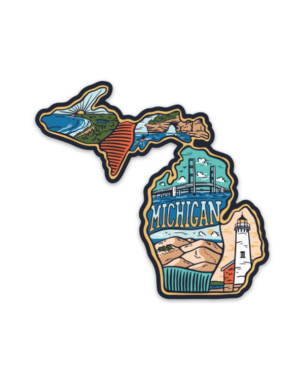 Michigan Love | Sticker