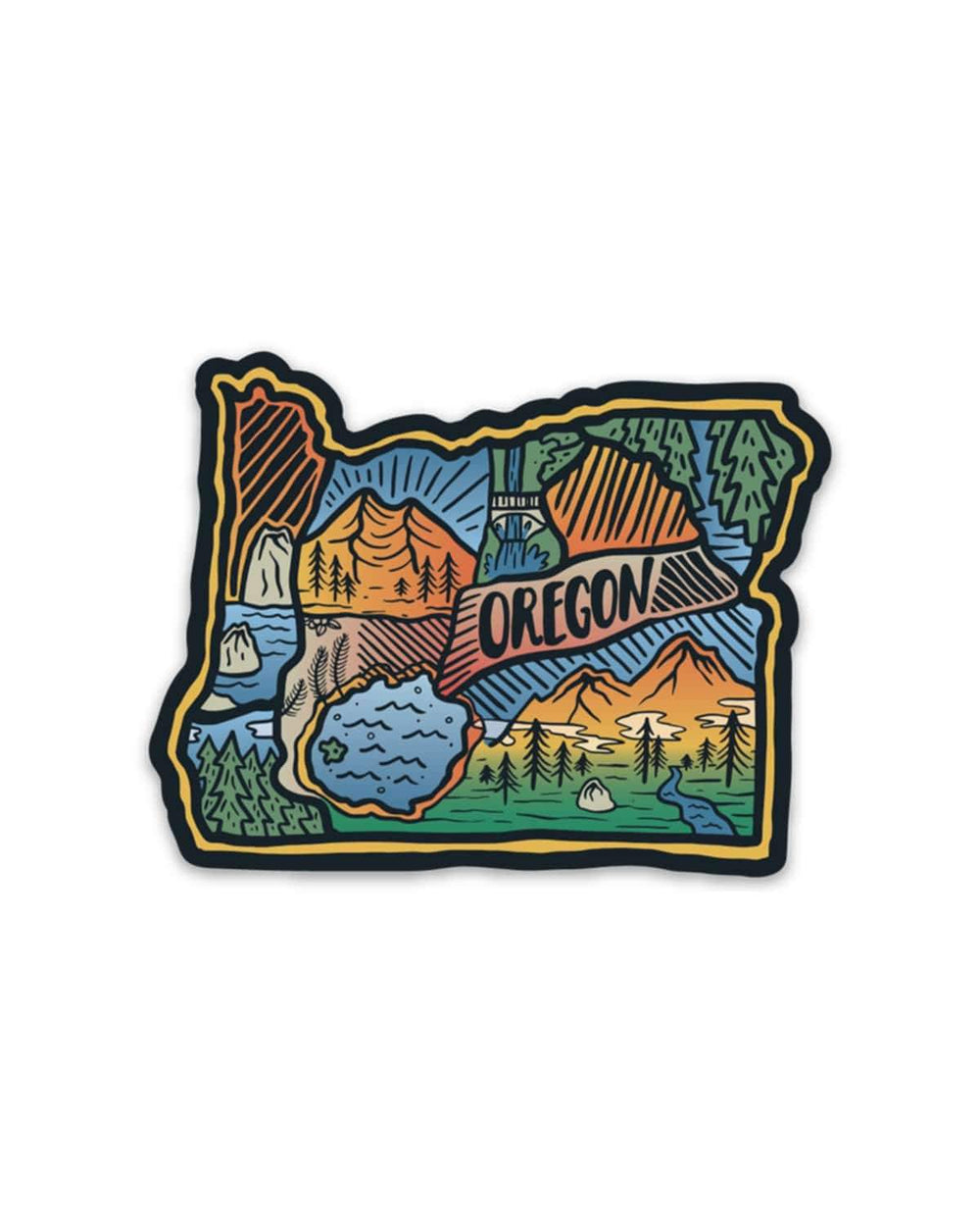 Oregon Love | Sticker | Keep Nature Wild