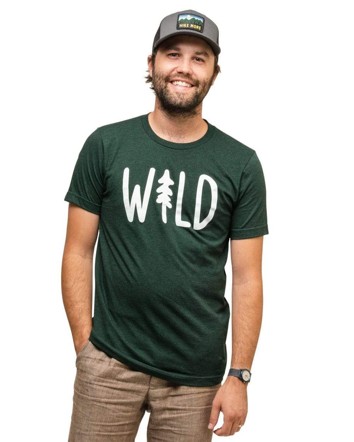 Wild Pine Unisex Tee Forest Keep Nature Wild